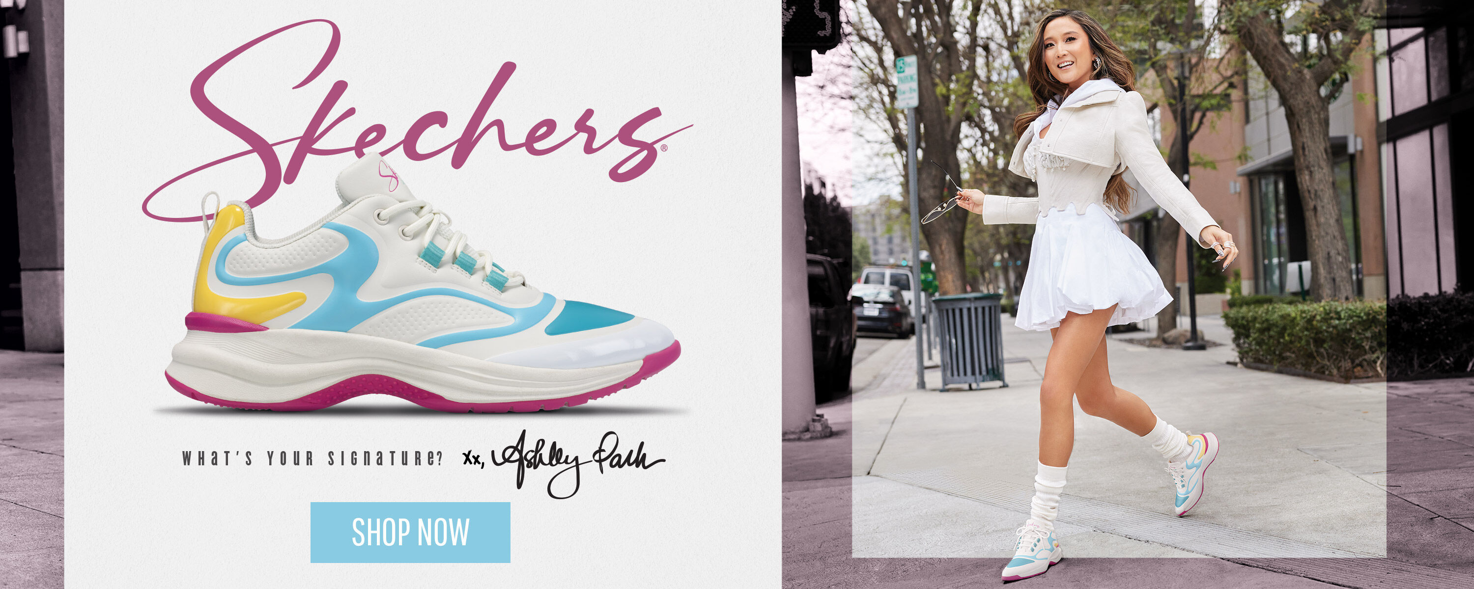 Ashley Park for Skechers Uno | SKECHERS
